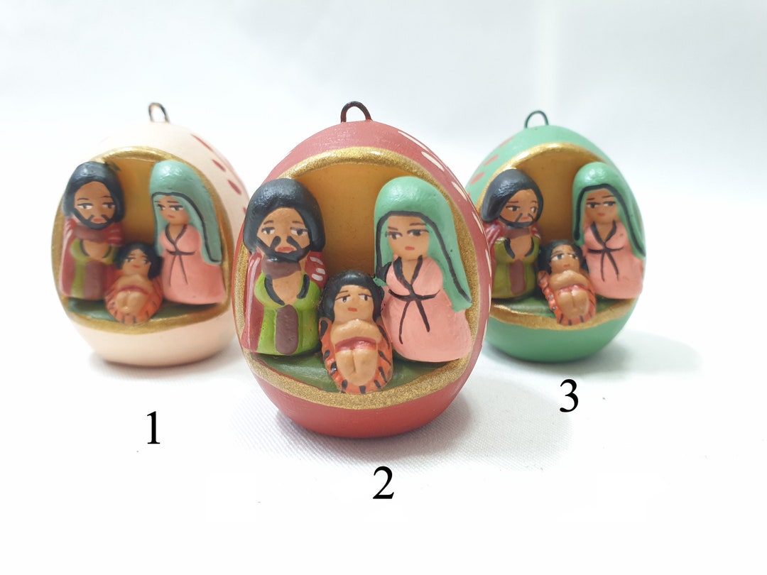 Nativity Scene Peru, Andean Handmade Ceramic Nativity Scenes Christmas ...