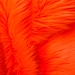 Neon Orange Luxury Shag Faux Fur Fabric by the Yard 60" Wide, Shaggy ...