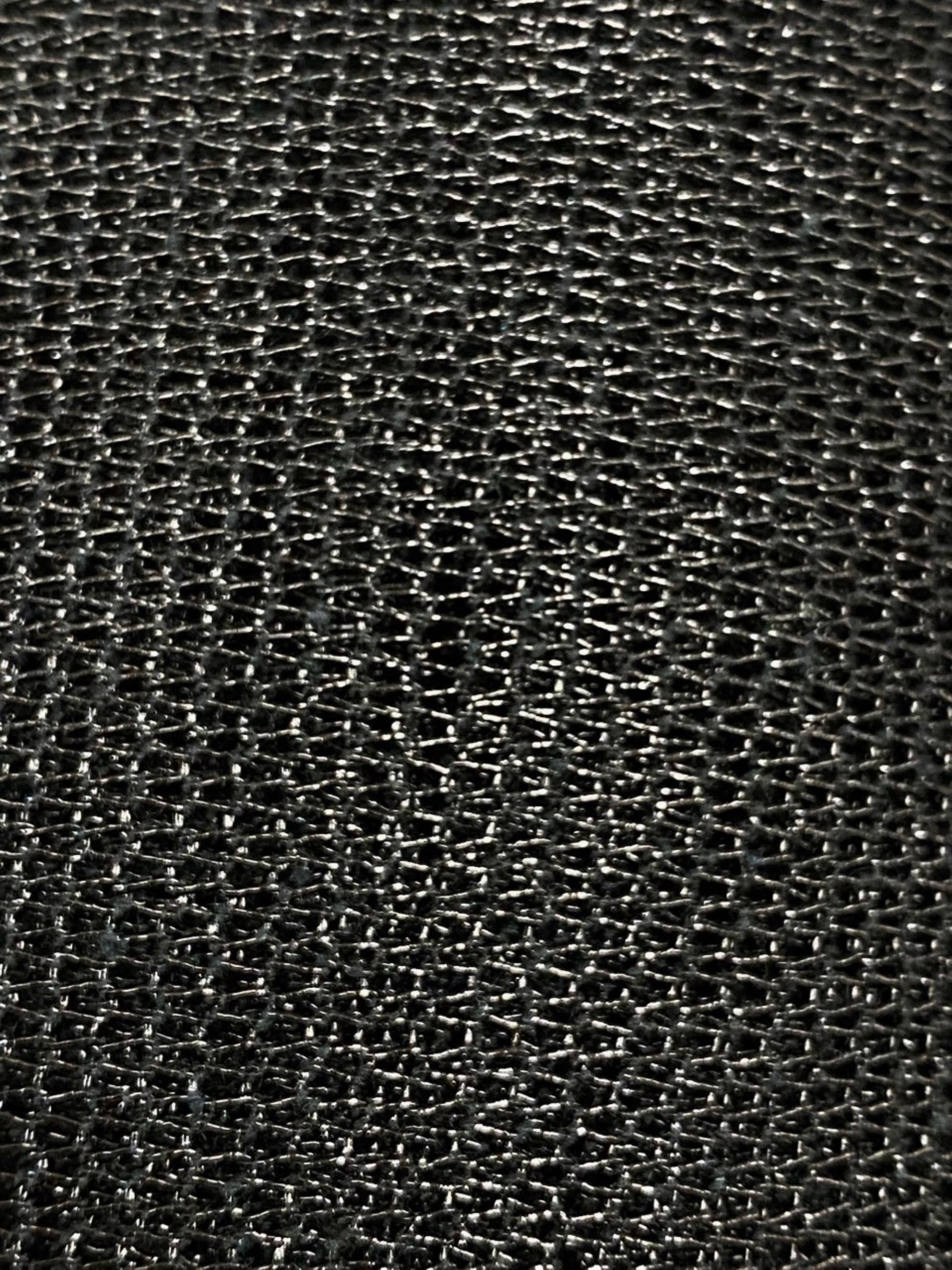 Stretch Metallic Black Mesh Chainmail Fabric, 60" Wide, Sheer, 2-way ...