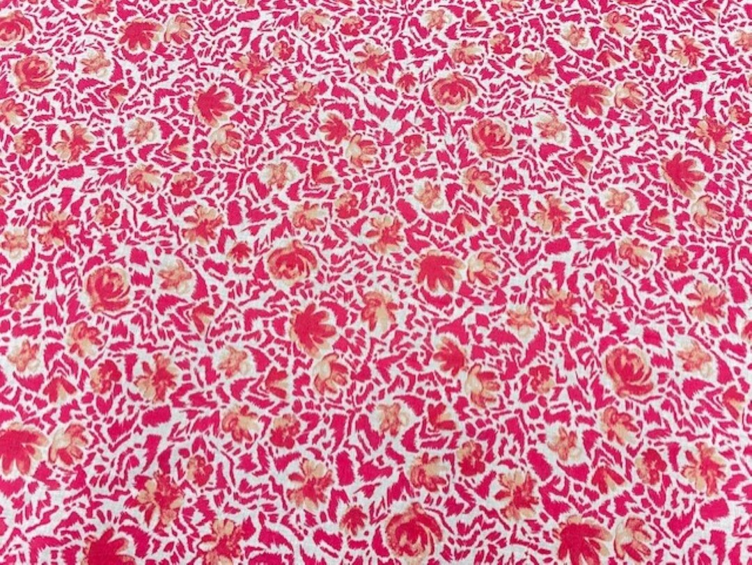 Turkish Lightweight Cotton Voile Floral Print 100% Cotton - Etsy