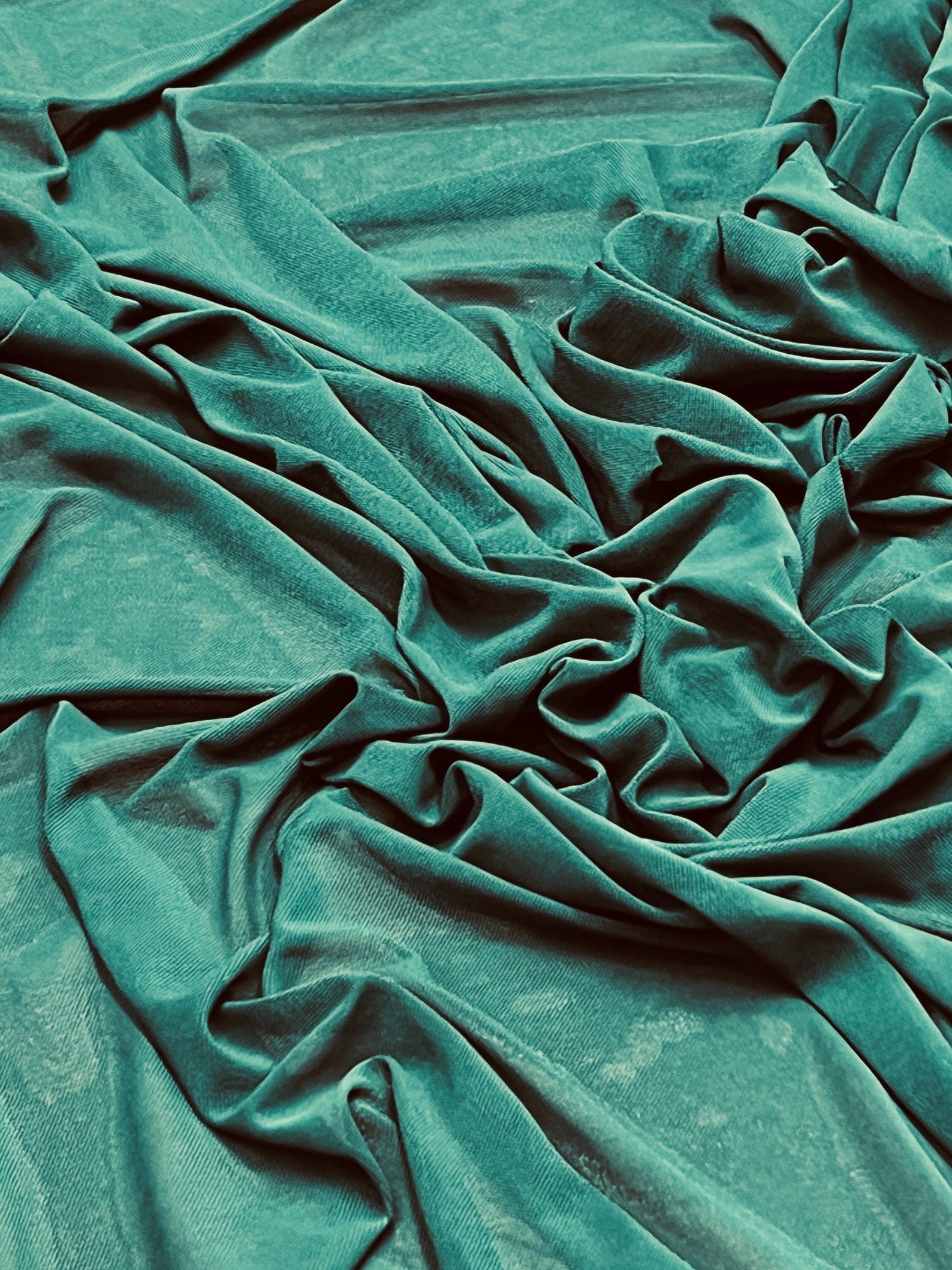 Solid Hunter Green Four Way Stretch Nylon Power Mesh Fabric by the Yard ...