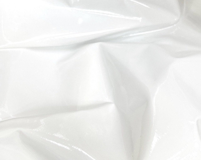 Solid Color Poly Vinyl Fabric white 2 Way Stretch/per Yard - Etsy