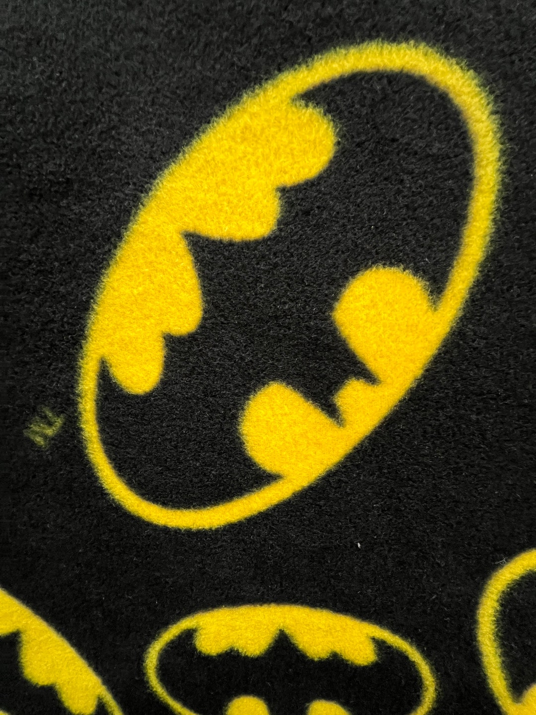 Batman Print Fleece Fabric by the Yard, 60 Wide, Blanket - Etsy