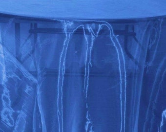 Baby Blue 58/60 Wide 100% Polyester Soft Light Weight, Sheer, See ...