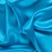 Turquoise Silky Stretch Charmeuse Satin, Soft Silky Fabric by the Yard ...
