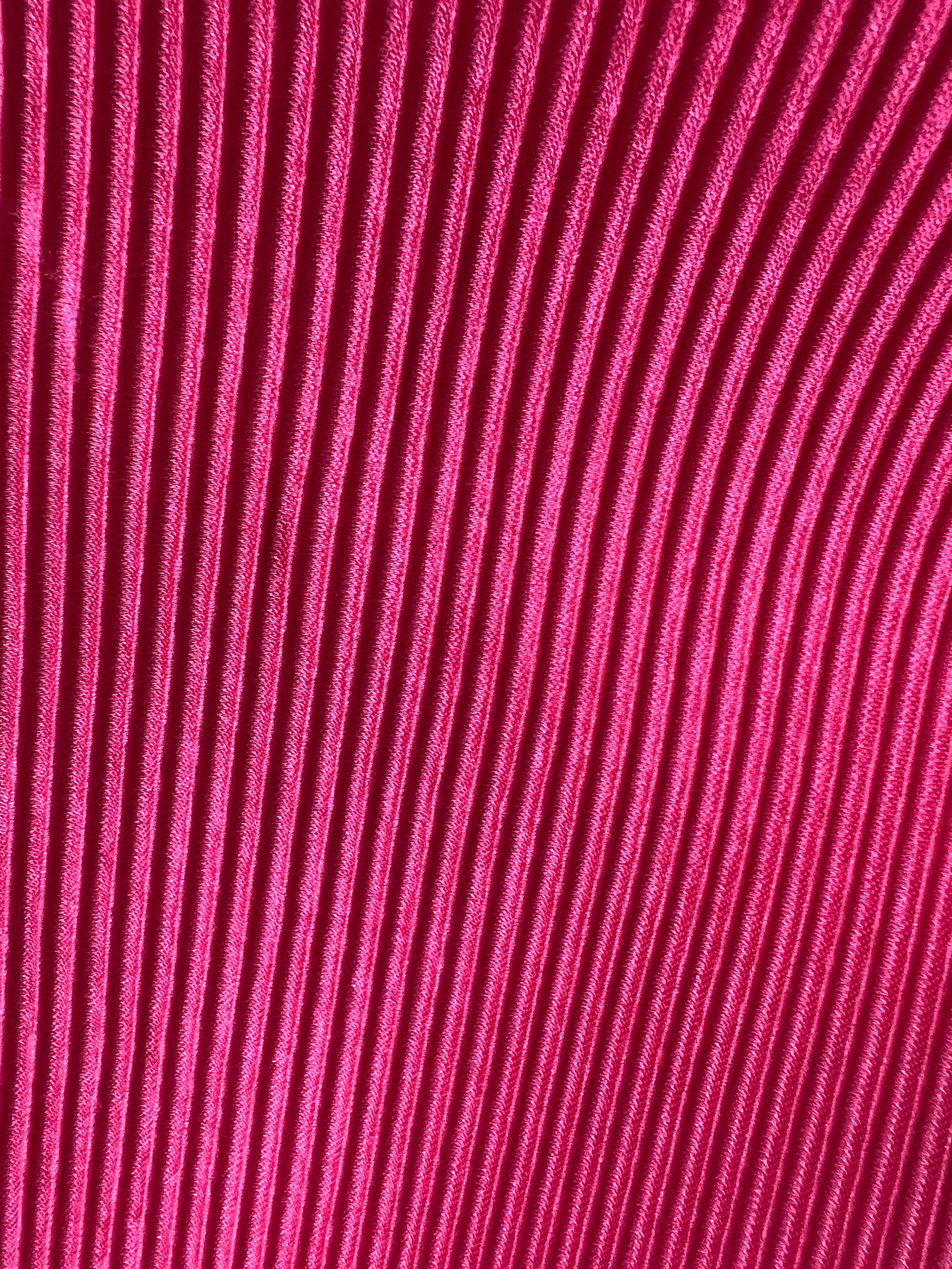 Fuchsia Stretch Lightweight Pleated Satin Fabric by the Yard, 58” Wide ...