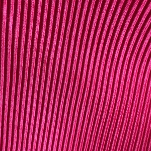 Fuchsia Stretch Lightweight Pleated Satin Fabric by the Yard, 58” Wide ...