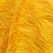 Neon Yellow Luxury Shag Faux Fur Fabric by the Yard 60" Wide, Shaggy ...