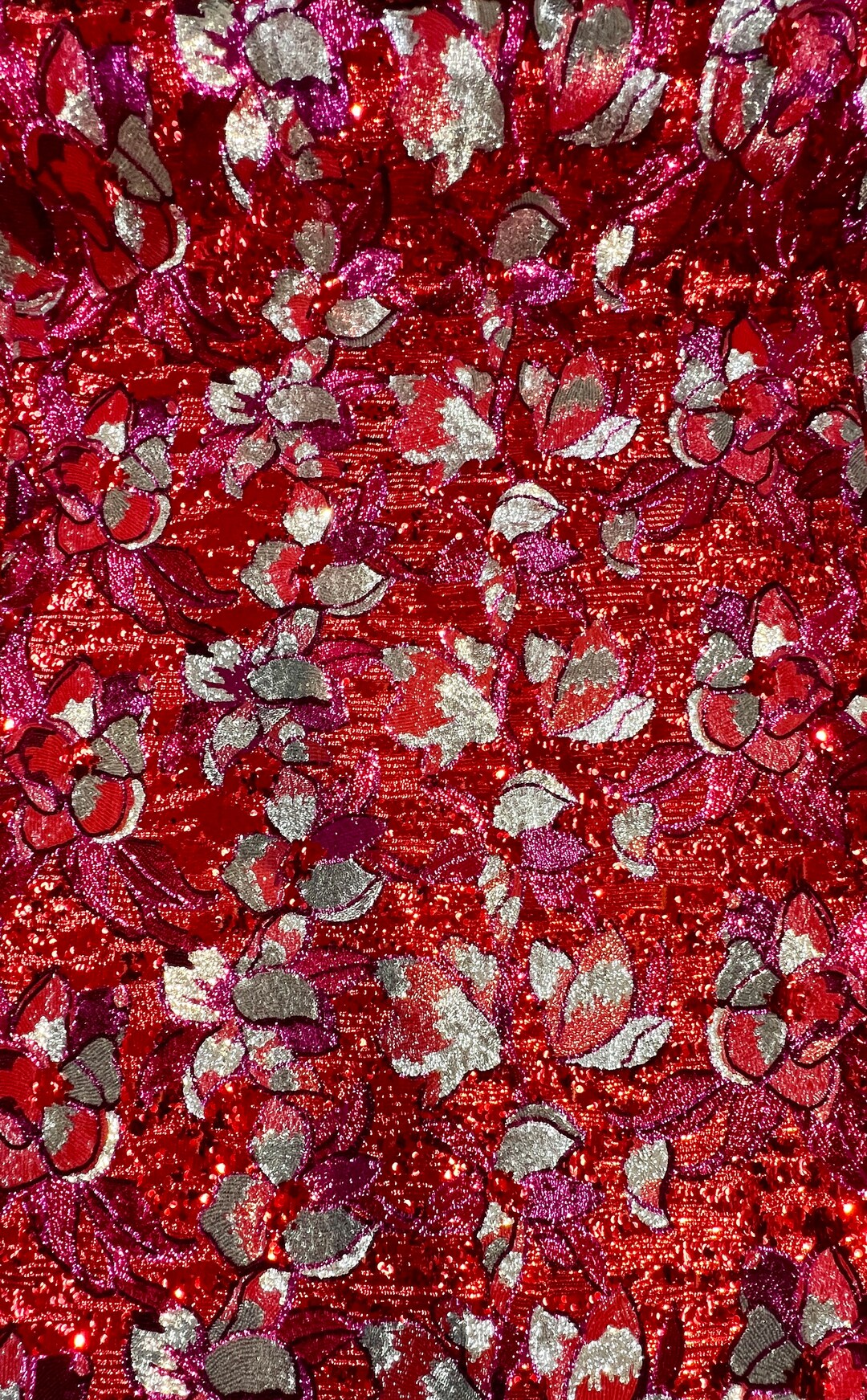 Multicolor Sequins on Stretch Mesh Fabric by the Yard, 54" Width - Etsy