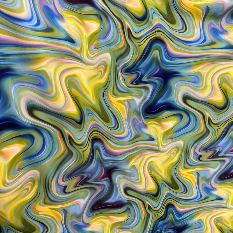 Trippy Fabric - Etsy