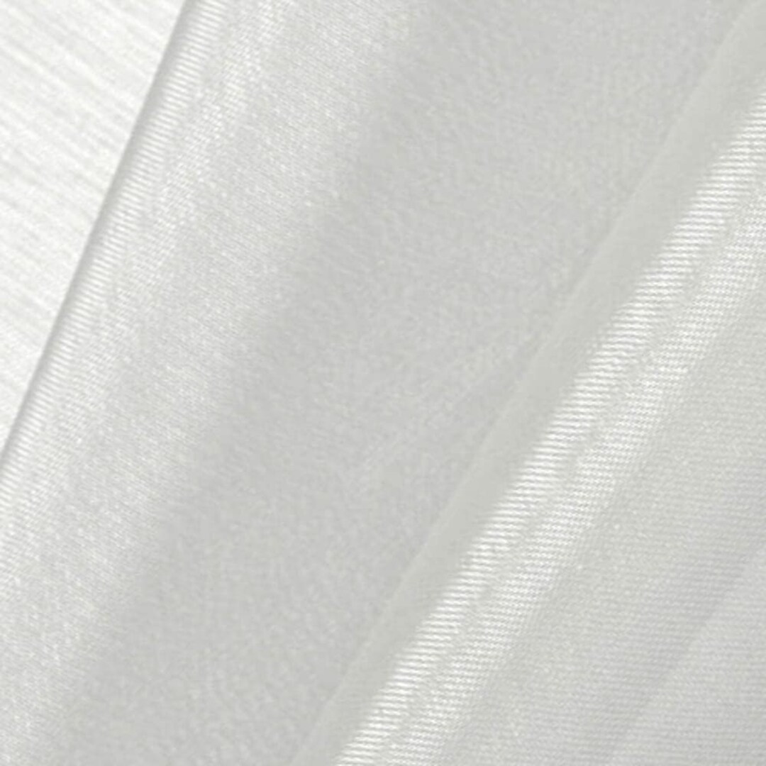 White, 58/60" Wide Polyester Light Weight, See Through, Sheer Mirror ...