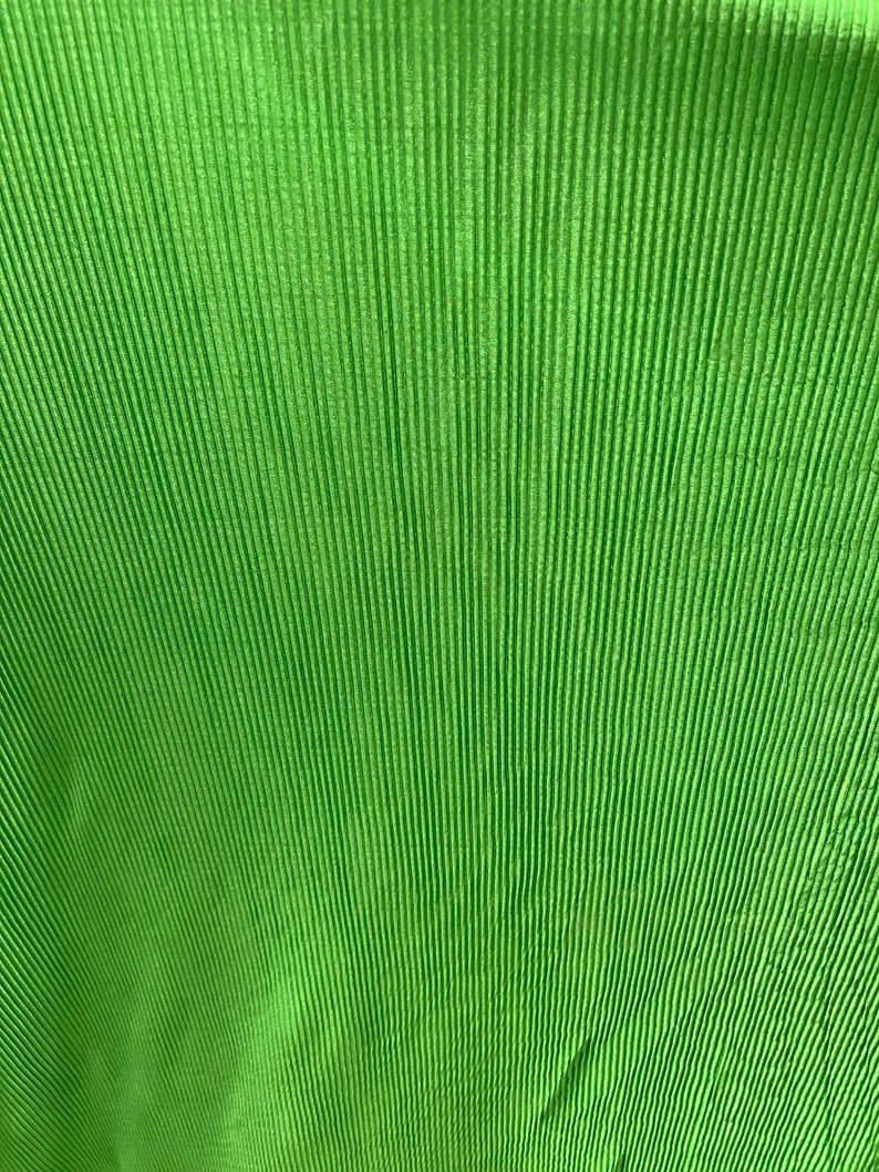 Green Stretch Lightweight Pleated Satin Fabric by the Yard, 58” Wide - Etsy