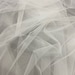 Solid White Two Way Stretch Nylon English Net Fabric by the Yard, 60 ...