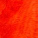 Neon Orange Luxury Shag Faux Fur Fabric by the Yard 60" Wide, Shaggy ...