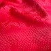 Red Snake Skin Pattern on Stretch Polyurethane Coated Polyester Spandex ...