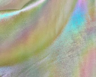 Rainbow 60 Wide Lightweight Metallic Knit One Way Stretch - Etsy