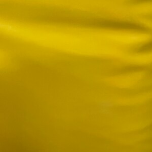 Shiny Yellow 4-way Stretch Vinyl Latex Fabric by the Yard, 60" Wide ...