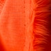 Neon Orange Luxury Shag Faux Fur Fabric by the Yard 60" Wide, Shaggy ...