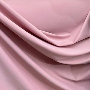 Solid Dusty Rose Pink Four Way Stretch Nylon Spandex Fabric by the Yard ...