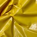 Shiny Yellow 4-way Stretch Vinyl Latex Fabric by the Yard, 60" Wide ...