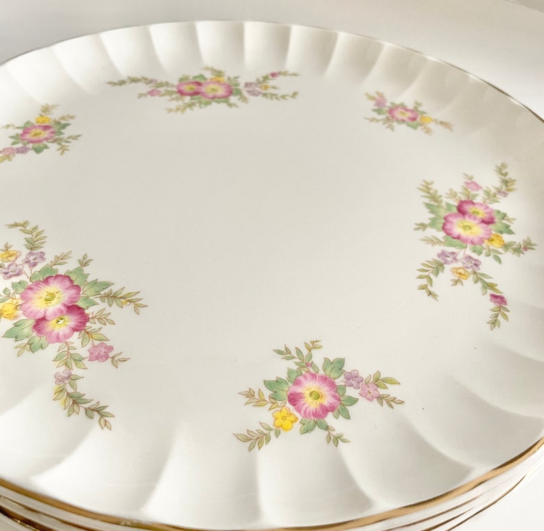 Vintage WS George Bolero B6735 Dinner Plates Set of 4 - Etsy