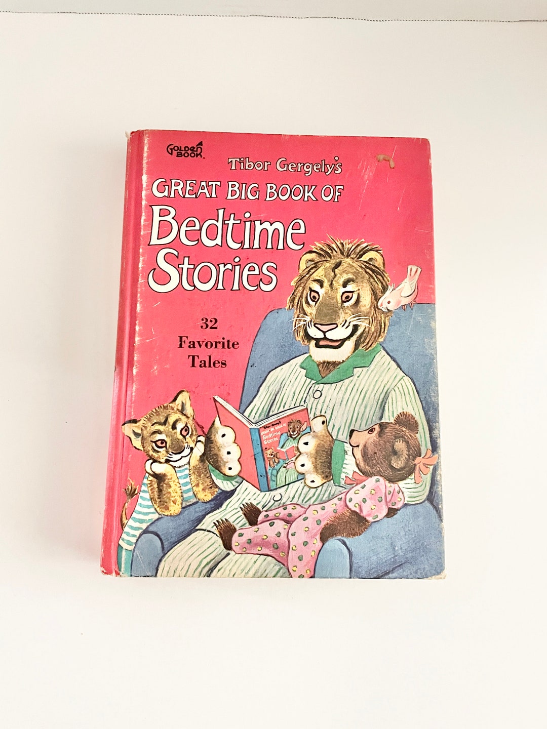 Vintage 1967 Golden Book Tibor Gergely's Great Big Book of Bedtime ...