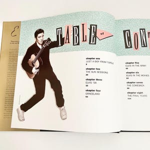 Vintage Elvis His Life and Music Book With Cds and Session Notes in ...