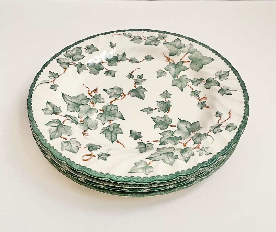 Vintage International China Tableworks Country Vine Dinner Plates Set ...