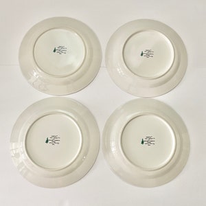 Vintage Farberware White Christmas Dinner Plates Set of 4 - Etsy