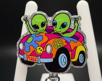 Alien Badge Reel - Etsy