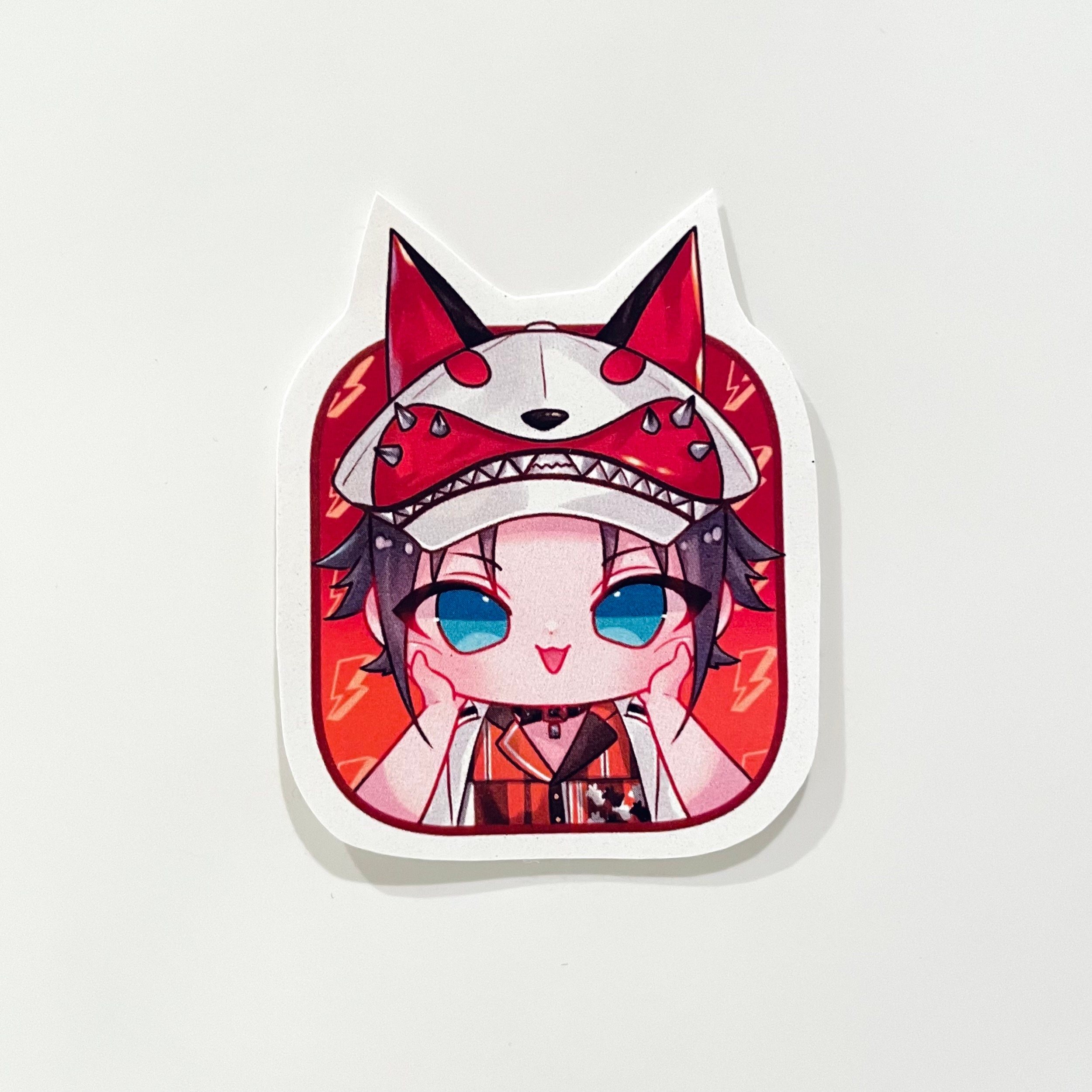 NIJISANJI EN Luxiem Squishy Cheeks Stickers Vox Mysta - Etsy