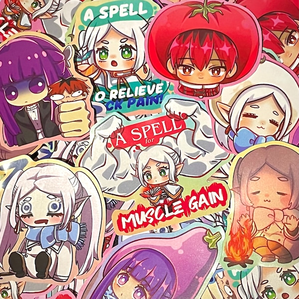 Frieren Sticker - Etsy