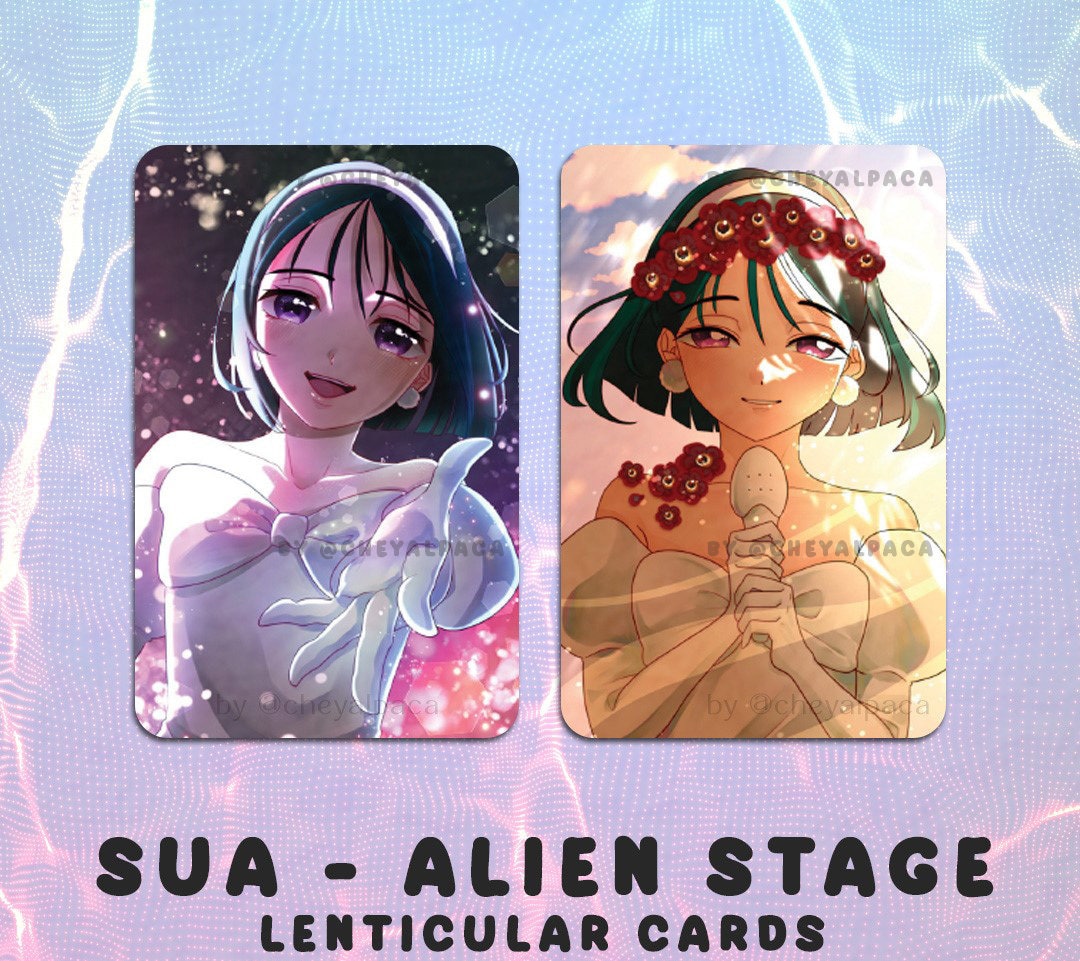 Lenticular Photocard Mizi, Sua, Ivan, Till, Hyuna, Luka ALNST Charm ...