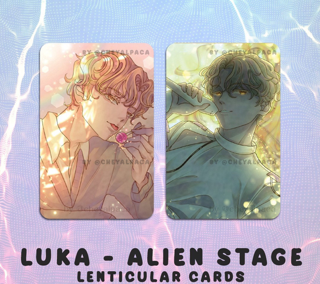 Lenticular Photocard Mizi, Sua, Ivan, Till, Hyuna, Luka ALNST Charm ...