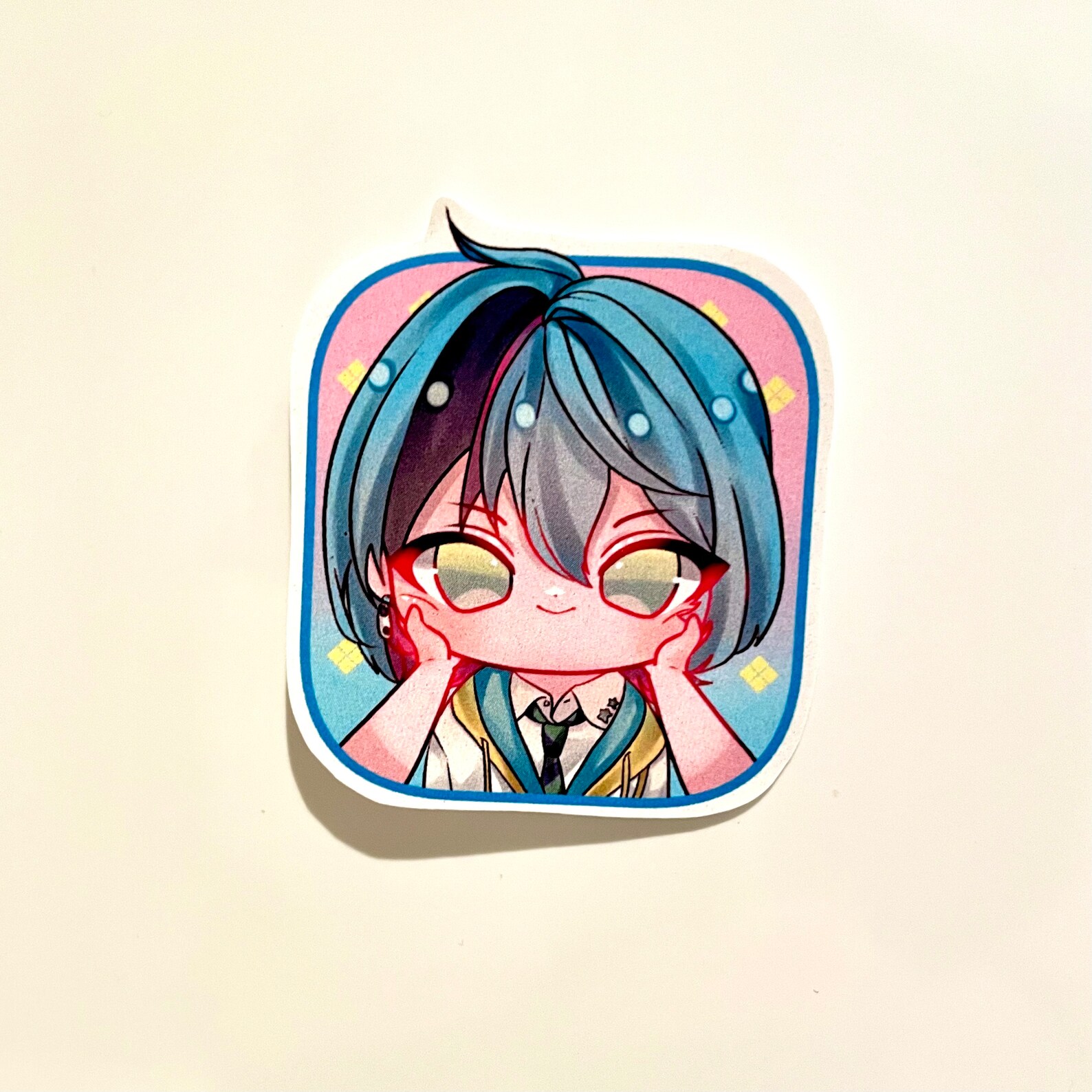 NIJISANJI EN ILUNA Squishy Cheeks Stickers || Maria | Kyo | Aia | Aster ...