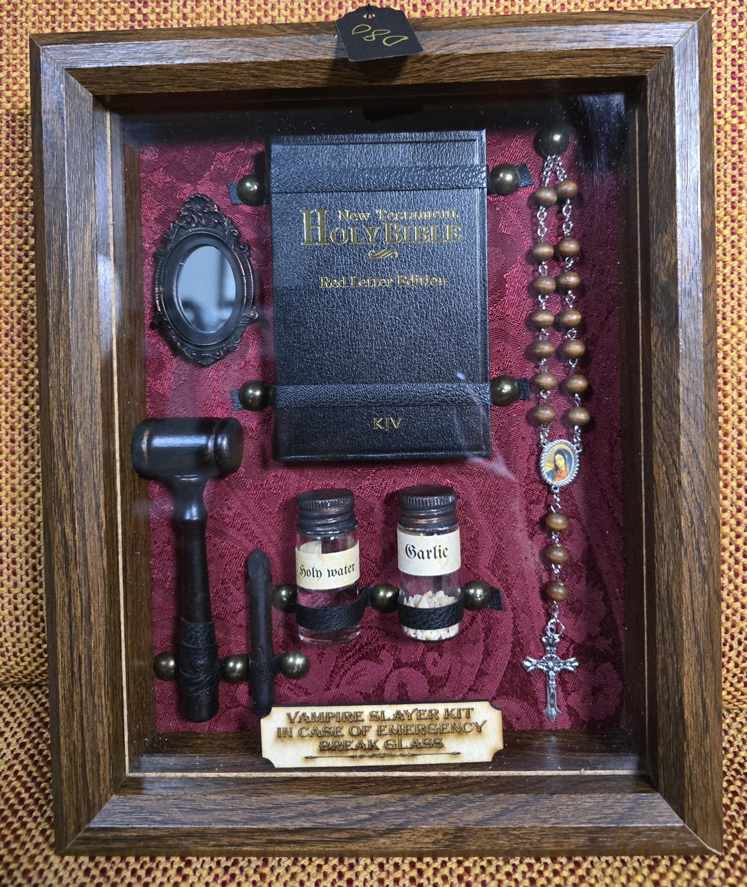 Vampire Slayer Hunter Kit Holy Bible, Vampire. Shadow Box, Dracula ...
