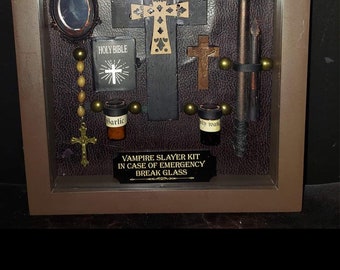 Vampire Slayer Hunter Kit Miniature - Etsy