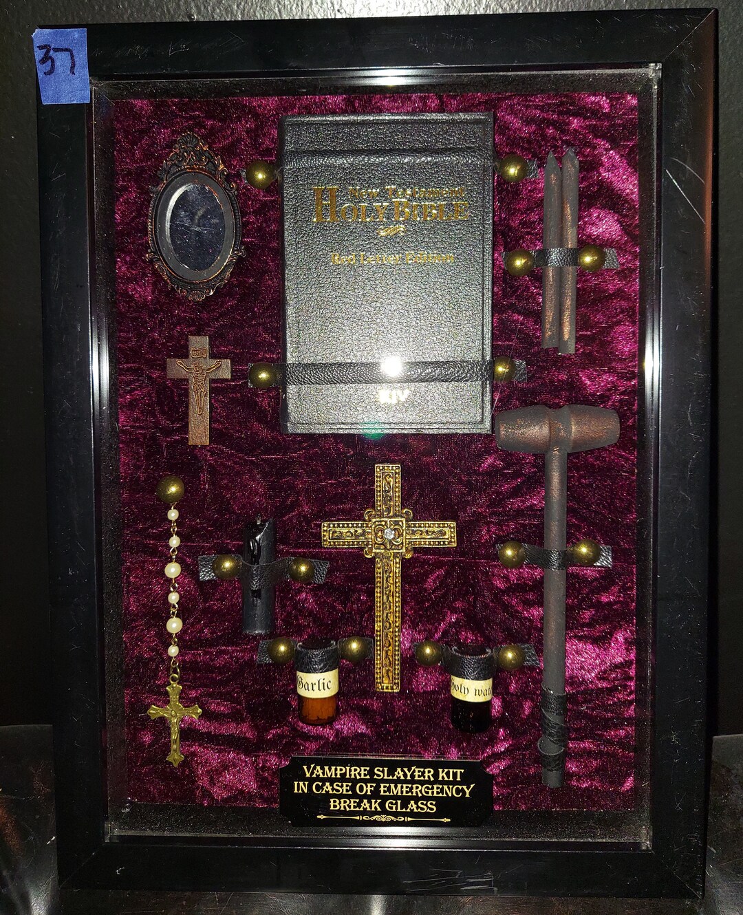 Vampire Slayer Hunter Kit Holy Bible - Etsy