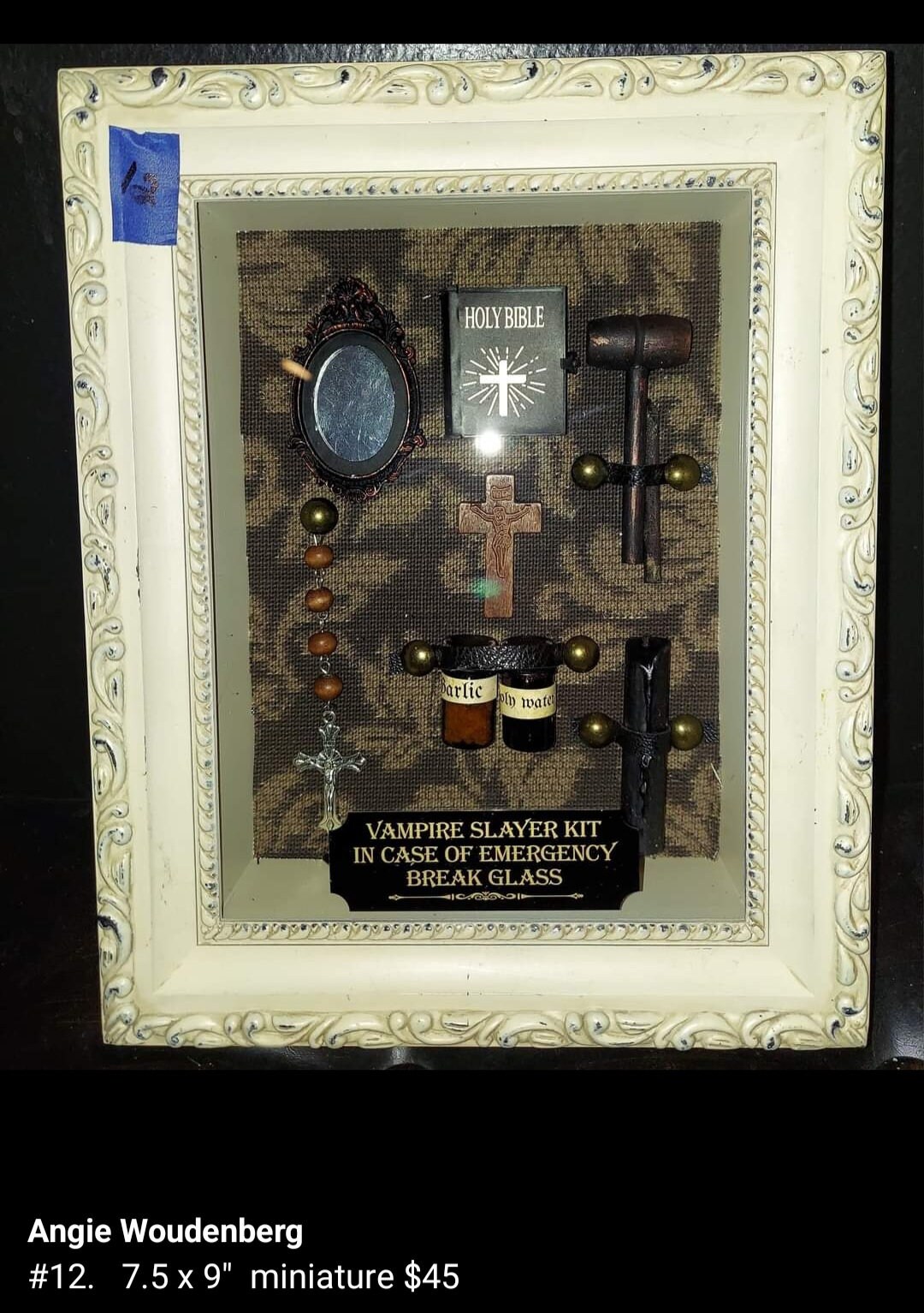 Vampire Slayer Hunter Kit Miniature - Etsy