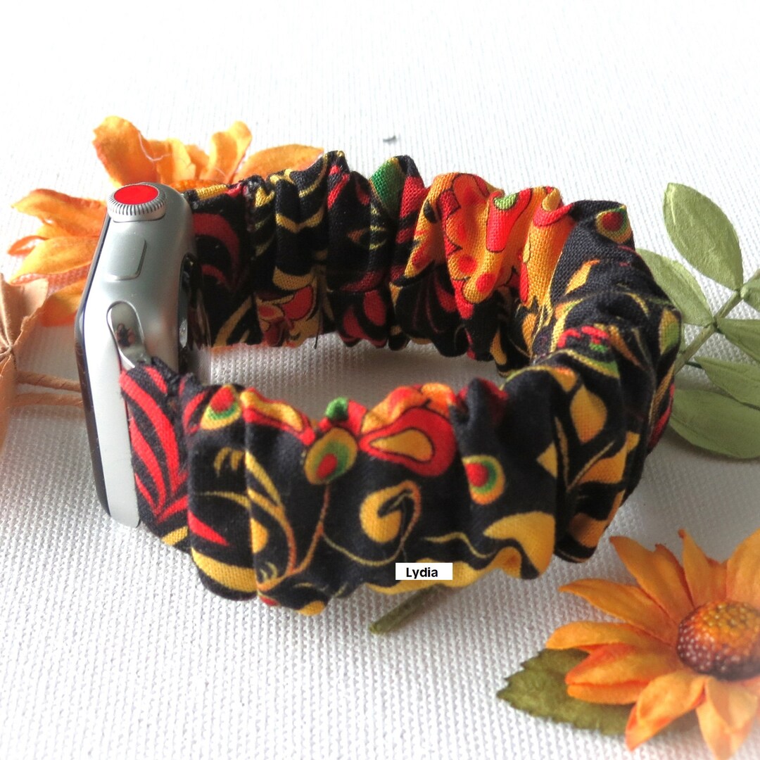 Apple Watch Scrunchie Wrist Band Fall Collection Collection iPhone ...
