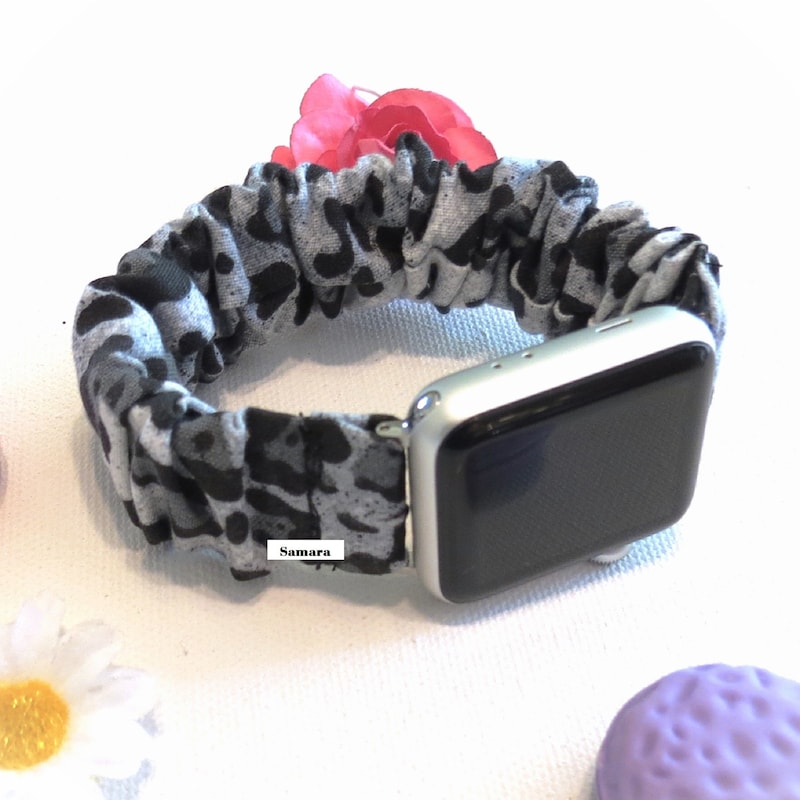 Scrunchie Apple Watch Bands - Etsy