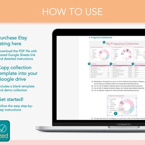 Fragrance Collection Tracker: Google Sheets Inventory Template (digital ...