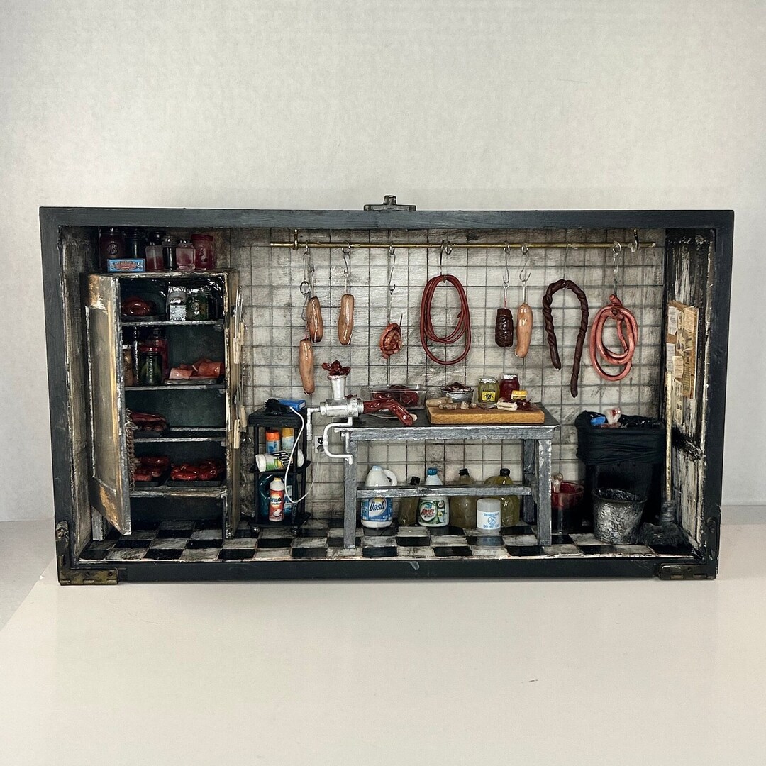 Cannibal Kitchen Diorama - Etsy
