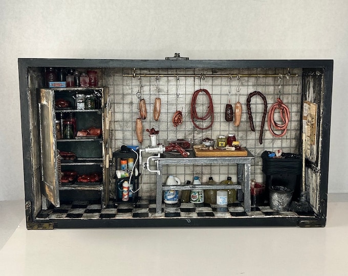 Cannibal Kitchen Diorama - Etsy