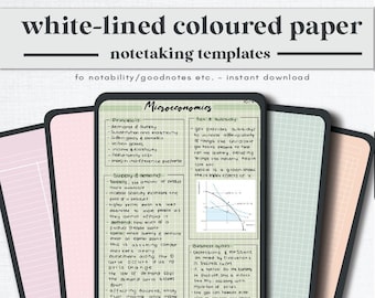 Note Taking Templates - Etsy