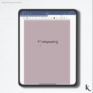 15 Pastel Digital Notebook Covers | Digital Download | A4 PDF & PNG ...