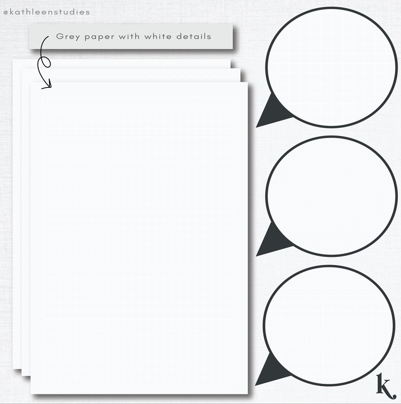 White Lined Paper | Digital Notes | iPad Notes | Grid Paper, Lined ...