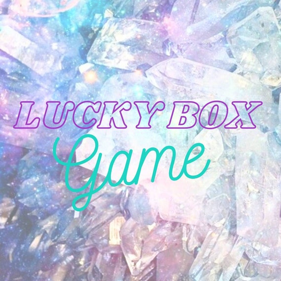 Lucky Box Game Crystal Box Crystal Towers Crystal - Etsy