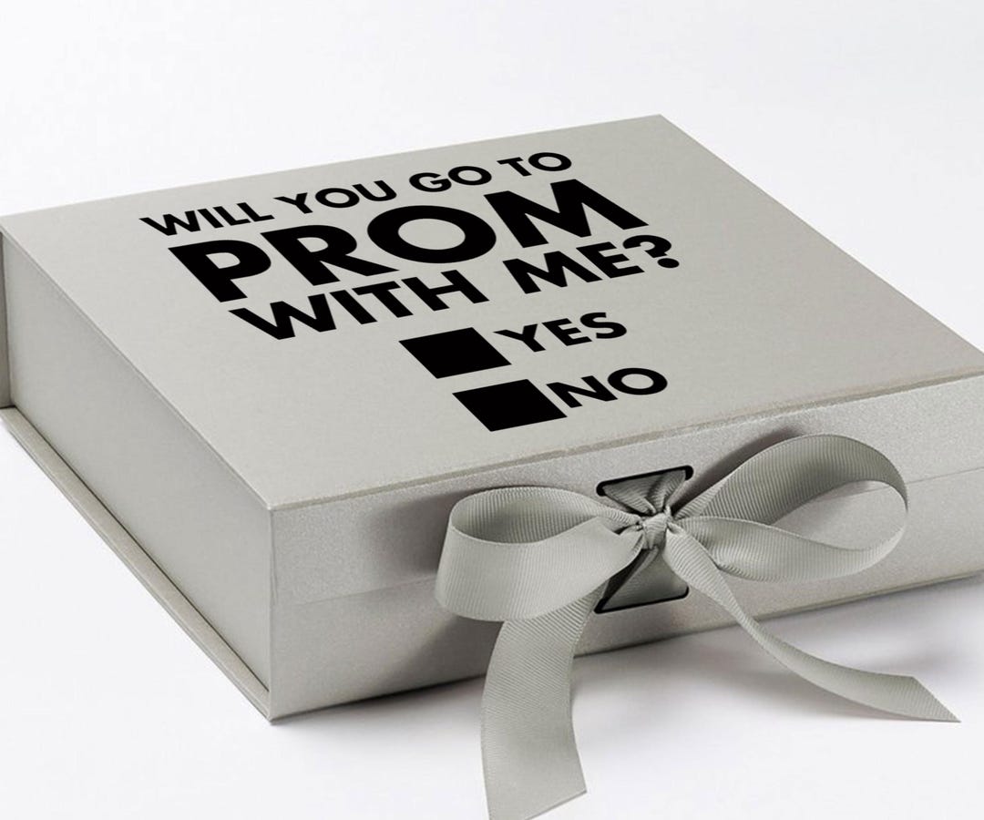 Will You Go to Prom With Me Luxury Gift Box - Etsy