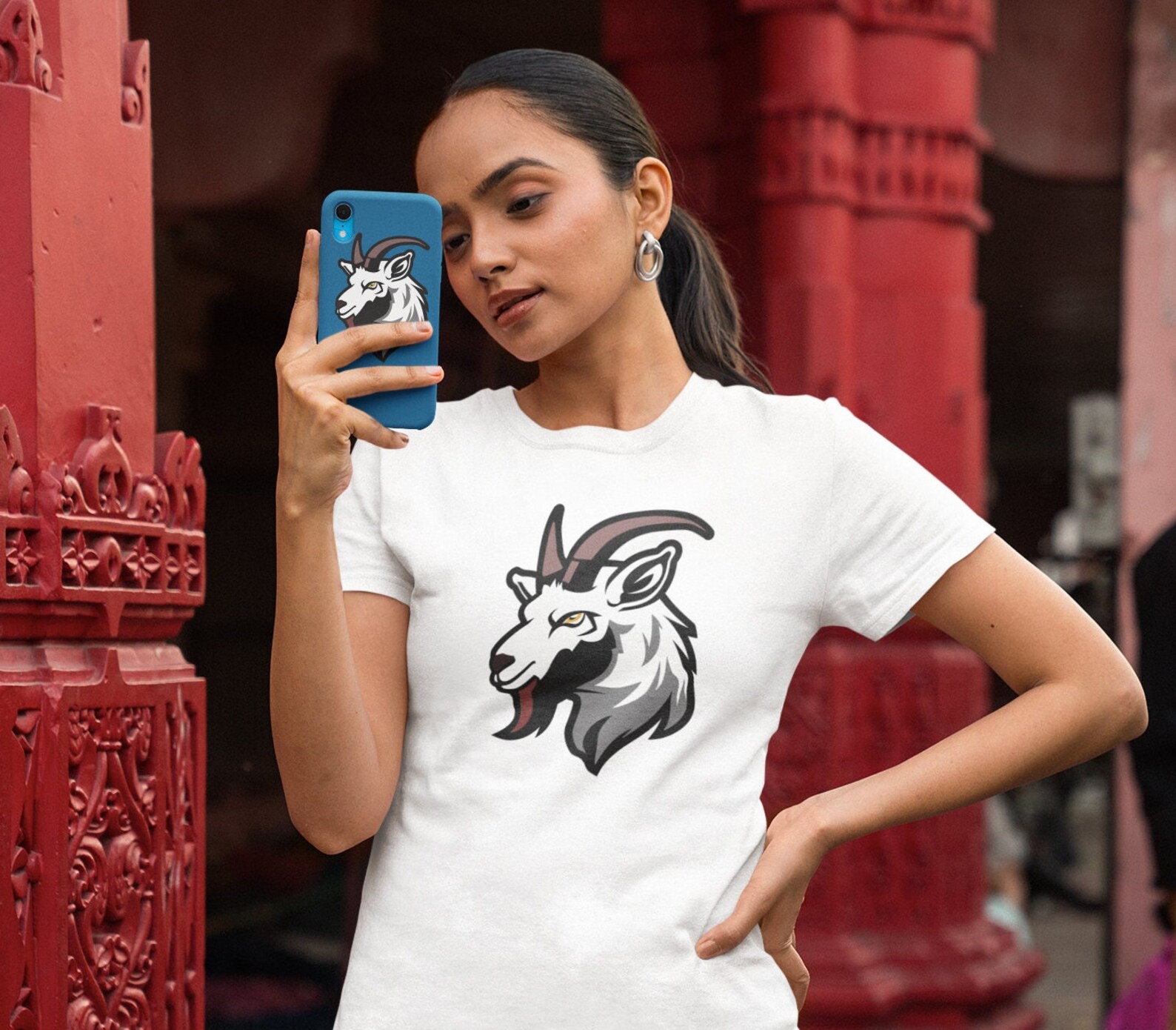 Bold Goat Illustration SVG and PNG – High Resolution 300 DPI, Perfect ...